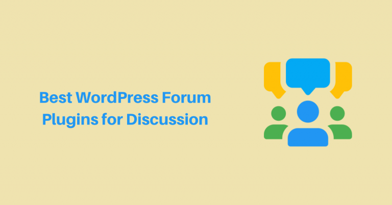 5 Best WordPress Forum Plugins for Discussion (Compared)